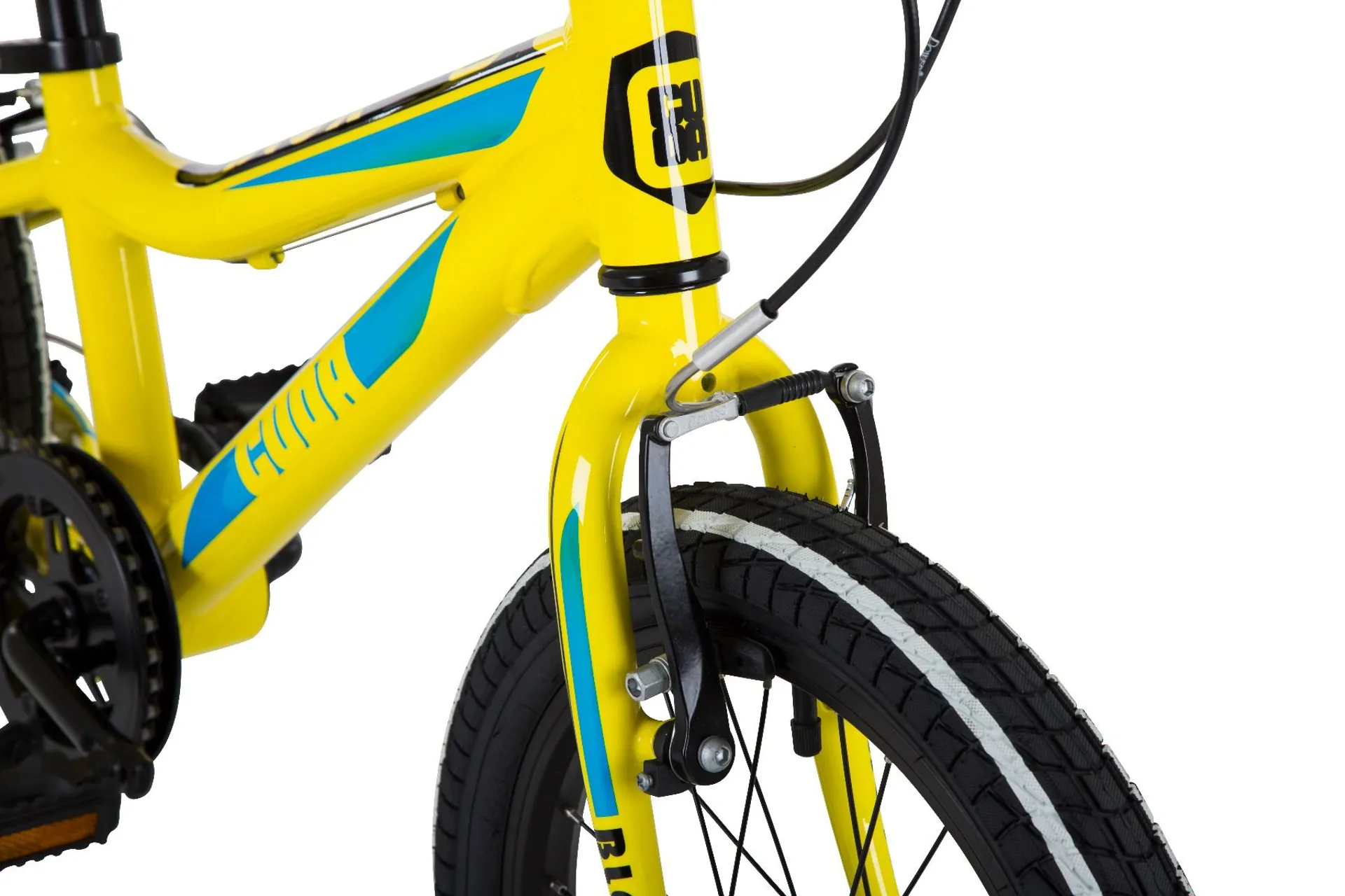 2019 Cuda Blox 16 Inch Wheel Pavement Bike in Yellow