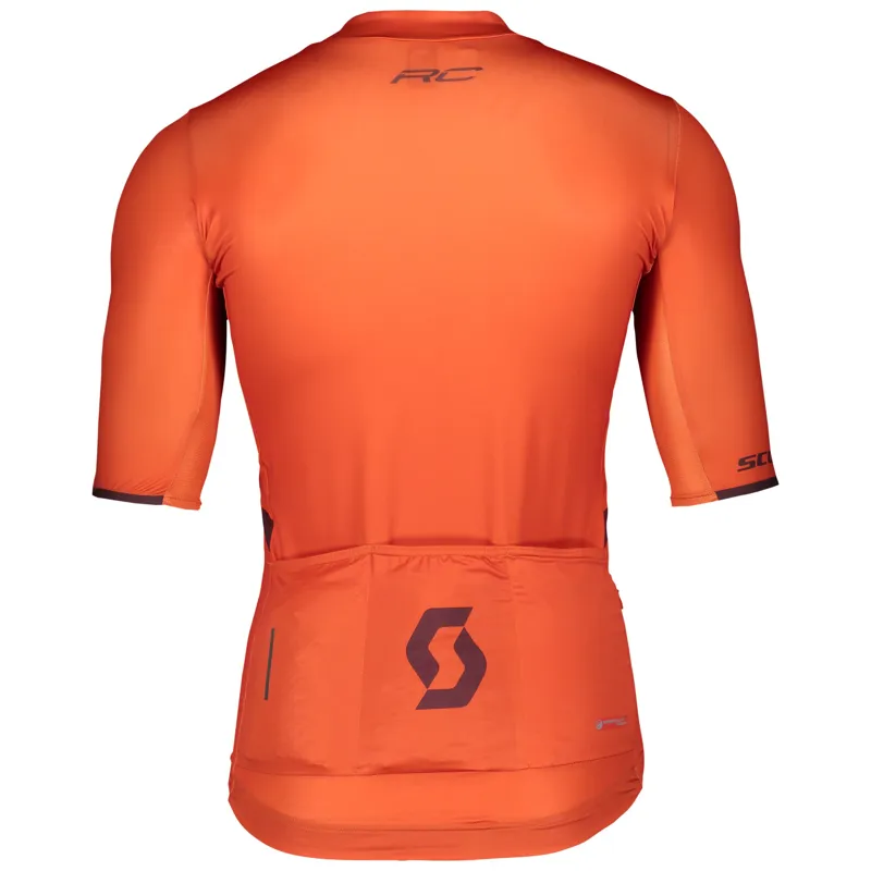2020 Scott Mens RC Premium S/Sl Jersey in Orange/Red