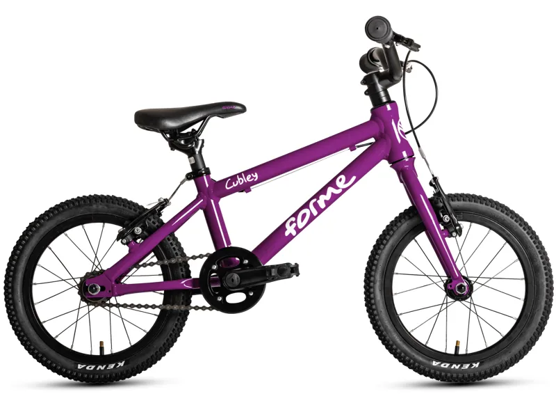 Forme Cubley 14 Inch Wheel Kids Bike in Purple